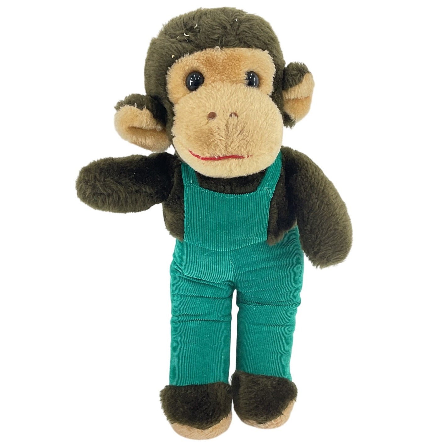 Interpur Vintage 1983 Monkey Overalls Stuffed Animal Plush Preowned ...
