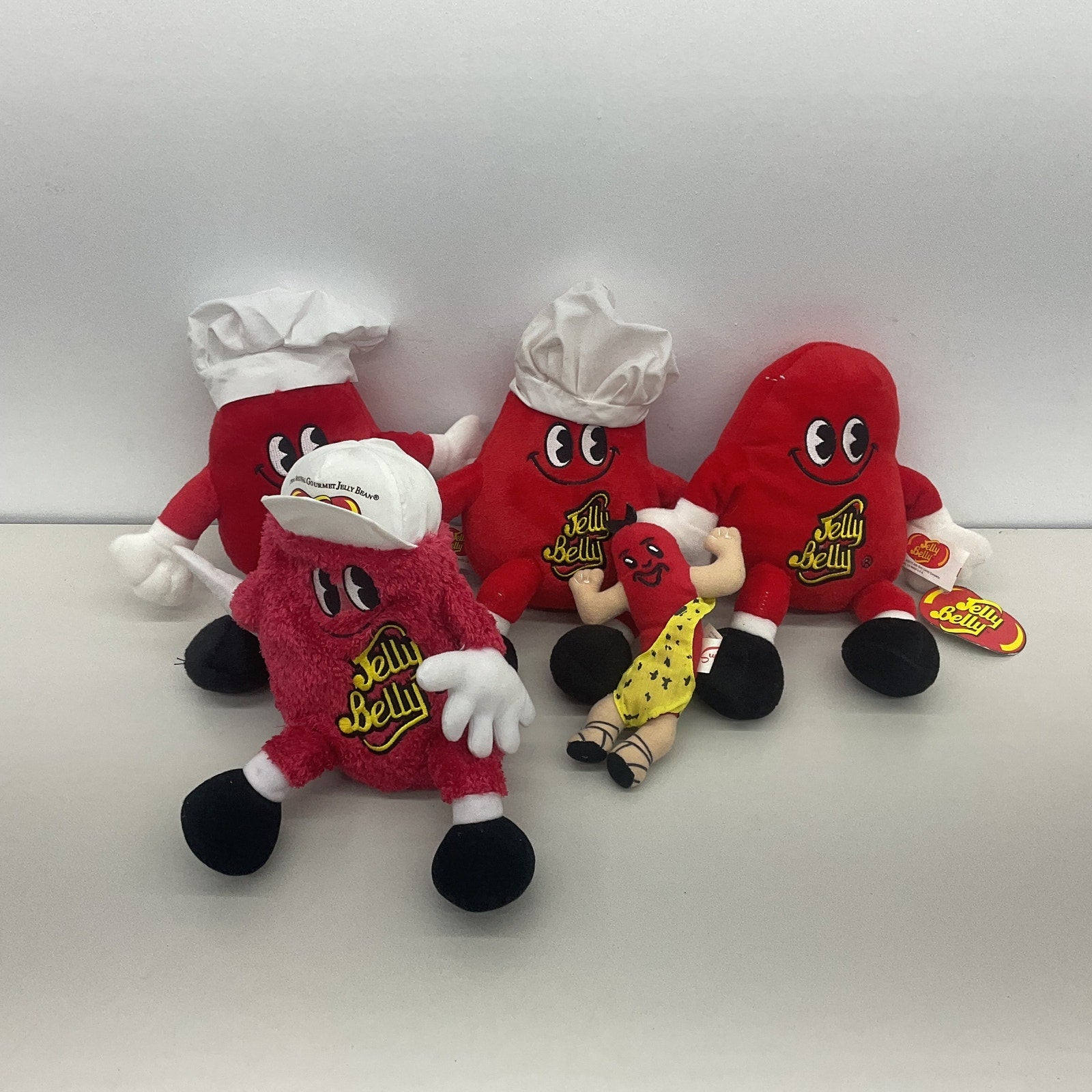 Jelly Belly Beans Red Stuffed Animal Toy Plush Advertising Food Candy ...