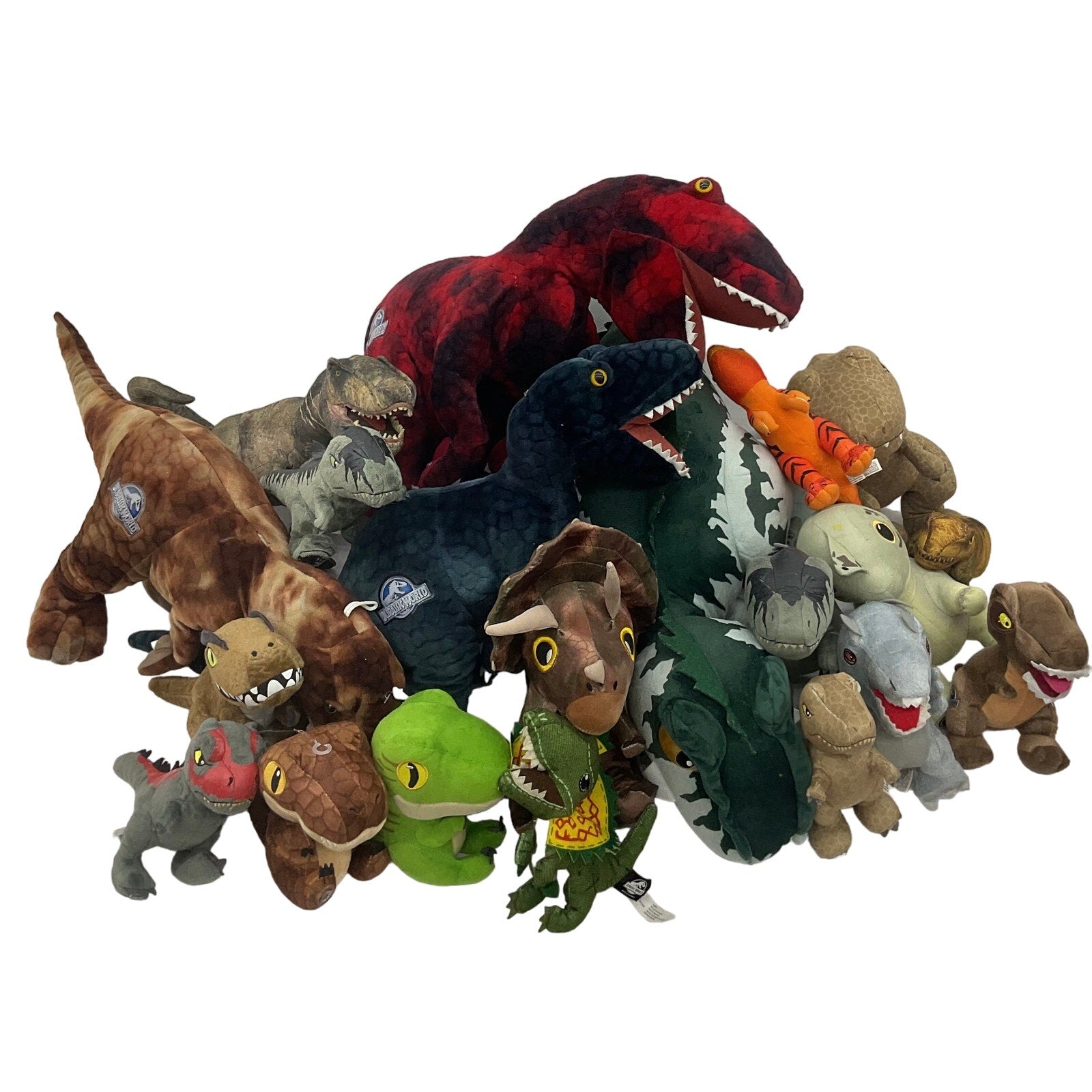 T-Rex Dinosaurs Preowned Jurassic World Park Stuffed Animals Mixed LOT ...